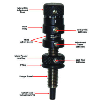 AAE Gold Micro Plunger Parts - Arizona Archery Enterprises Inc.